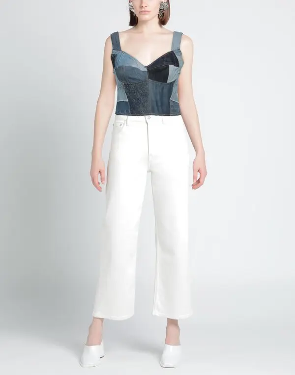 Dolce & Gabbana Top In Cotton, Polyester, And Elastane