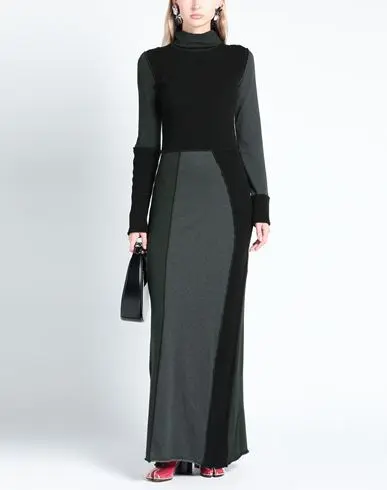 MAISON MARGIELA Cotton, Wool, And Polyamide Maxi Dress