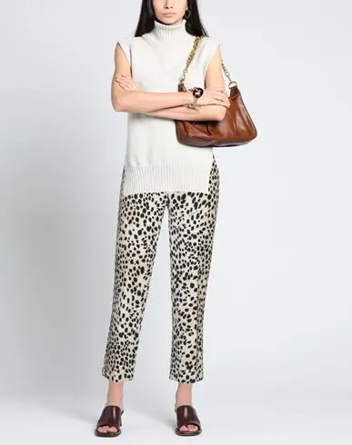 Just Cavalli Straight Leg Leopard Print Pants