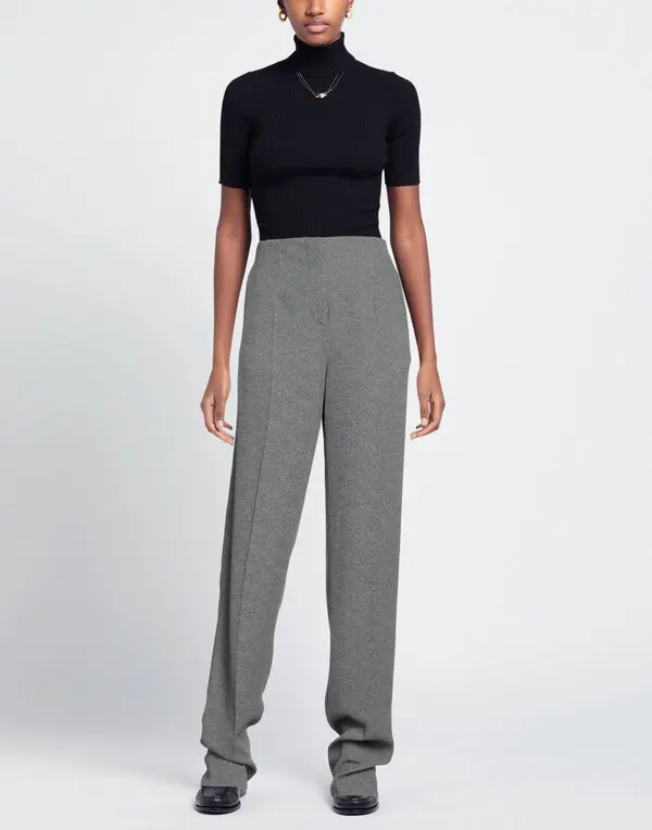 Giorgio Armani High Waisted Tapered Leg Pants - Blue