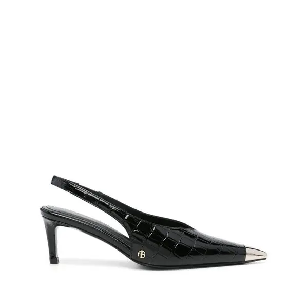 ANINE BING Slingback Shoes - Black