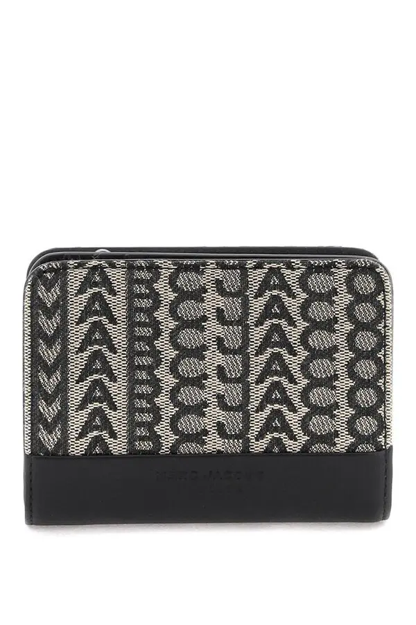 Marc Jacobs The Monogram Jacquard Mini Compact Wallet