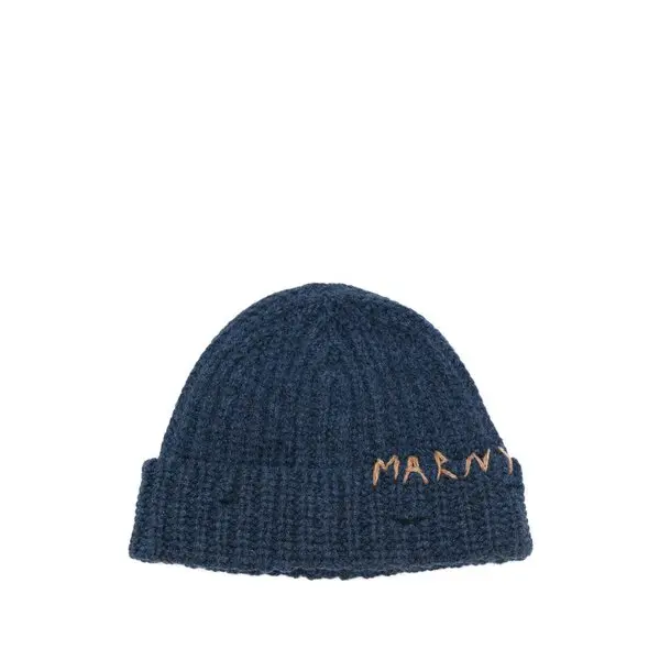 Marni Round Crown Hat - Blue