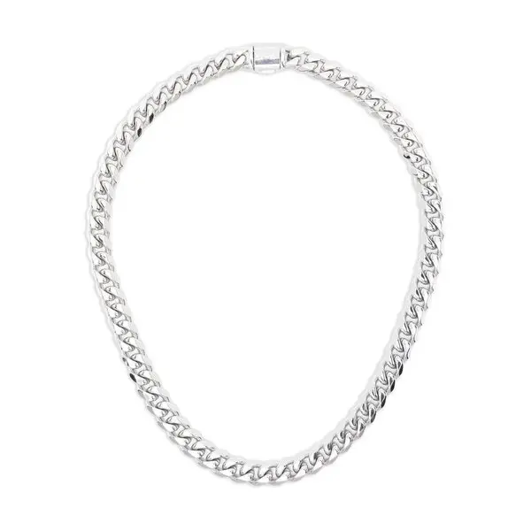 DARKAI Curb Chain Necklace - Silver