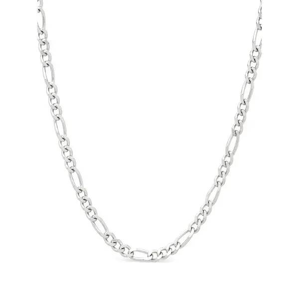 Tom Wood Figaro Chain Necklace - Silver