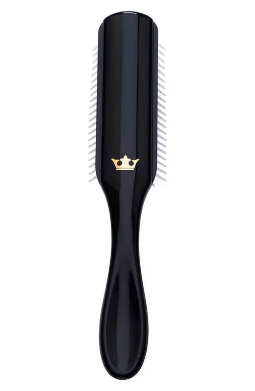 DENMAN D3 Original Curl Definer & Styler 7 Row - Black With Gold Crown