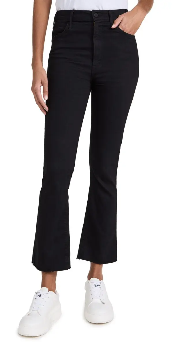 MOTHER The Hustler Ankle Fray Jeans - Not Guilty