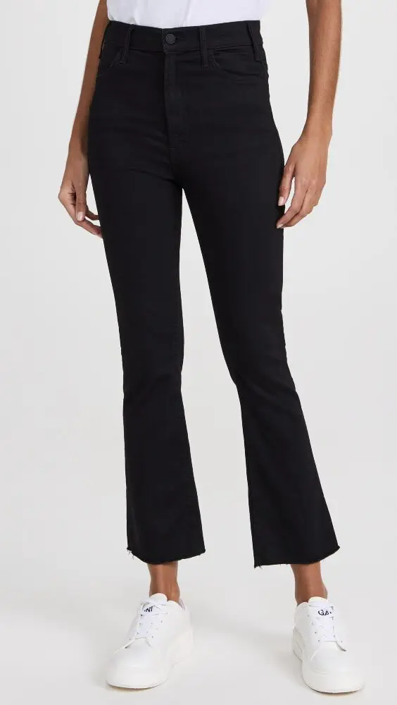 MOTHER The Hustler Ankle Fray Jeans - Not Guilty