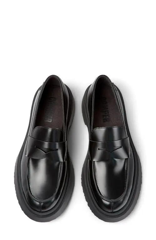 Camper Walden Penny Loafer - Black