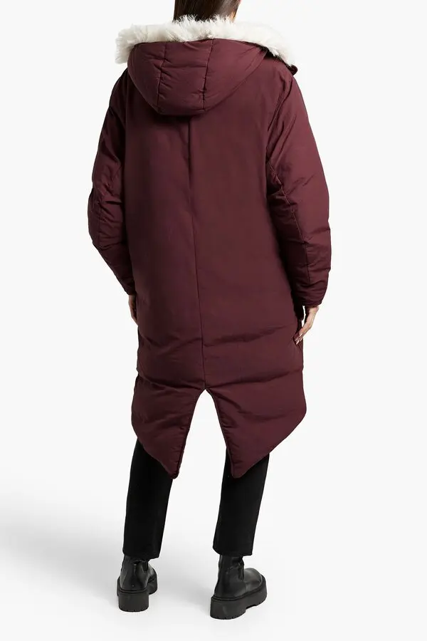 Rag & Bone Plushtrimmed Ripstop Hooded Down Coat