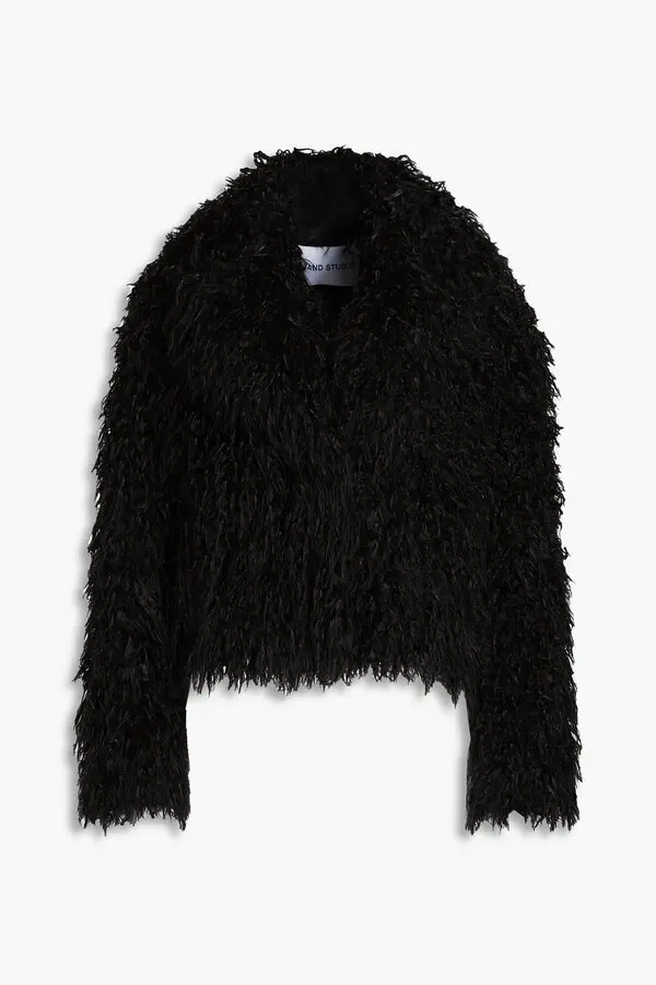 STAND STUDIO Janet Faux Fur Jacket