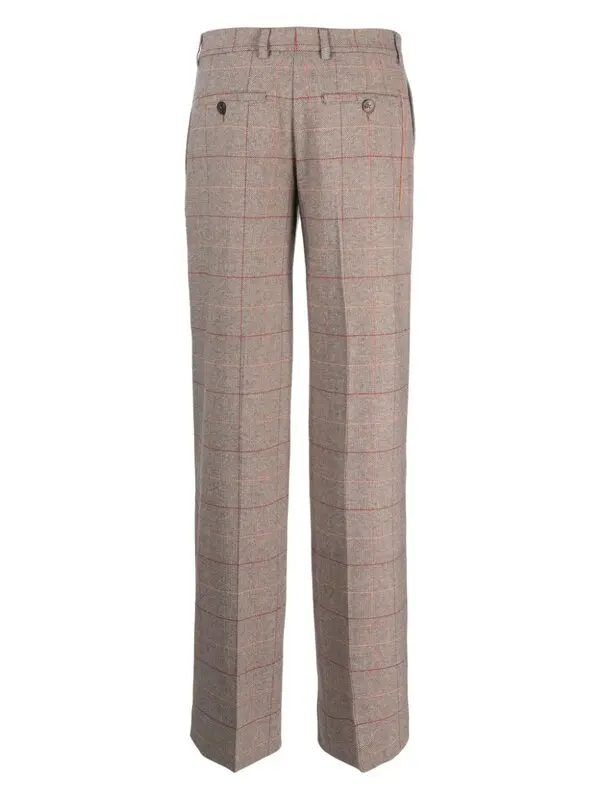 FORTELA Tailored Checked Trousers