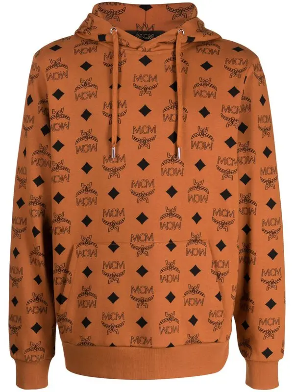 Mcm Monogram Cotton Hoodie
