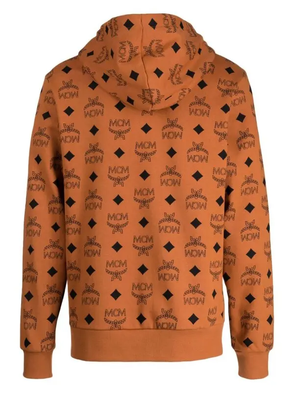Mcm Monogram Cotton Hoodie