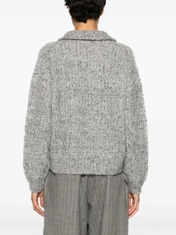 Ba&sh High-neck Knitted Jumper