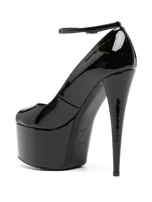 GIUSEPPE ZANOTTI 150mm Aida Platform Pumps - Black