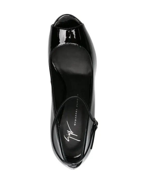 GIUSEPPE ZANOTTI 150mm Aida Platform Pumps - Black