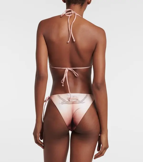 JEAN PAUL GAULTIER Tattoo Collection Bikini - Beige