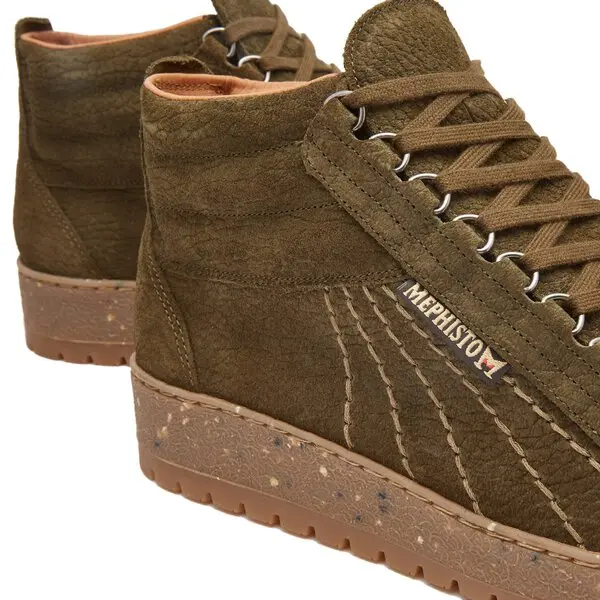 Mephisto Men's Rainbow Mid Boot in Pacha Loden mephisto