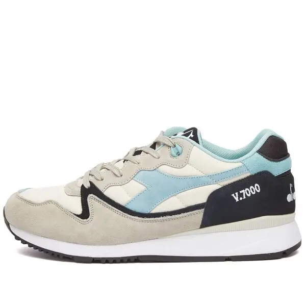 Diadora V7000 Winter Sneakers In Silver Green/Snorkel Blue 50