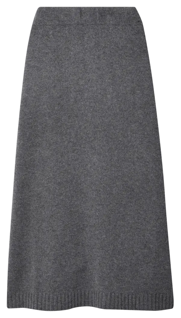 Brunello Cucinelli Wool, Cashmere And Silk-blend Midi Skirt