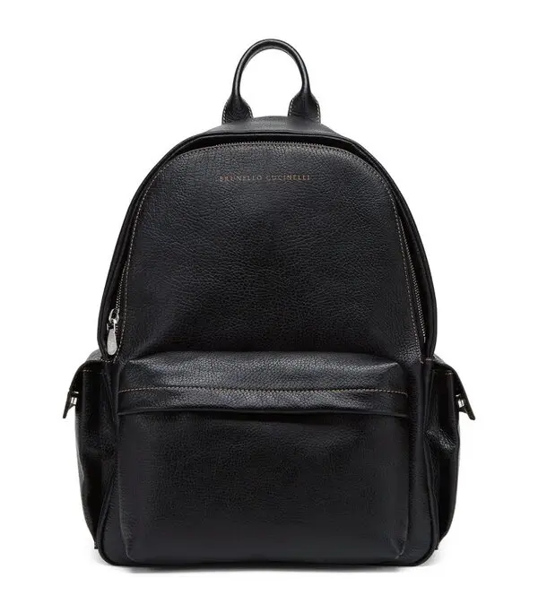 Brunello Cucinelli Leather Backpack