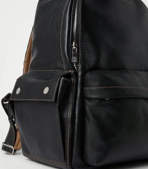 Brunello Cucinelli Leather Backpack