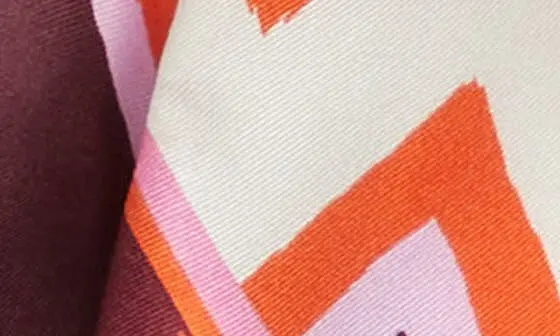 Missoni Chevron Silk Twilly Scarf