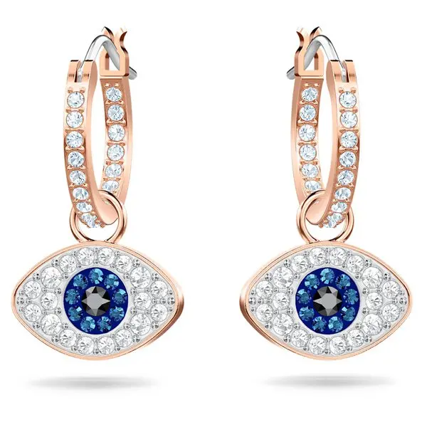 SWAROVSKI Symbolica Hoop Earrings - Blue