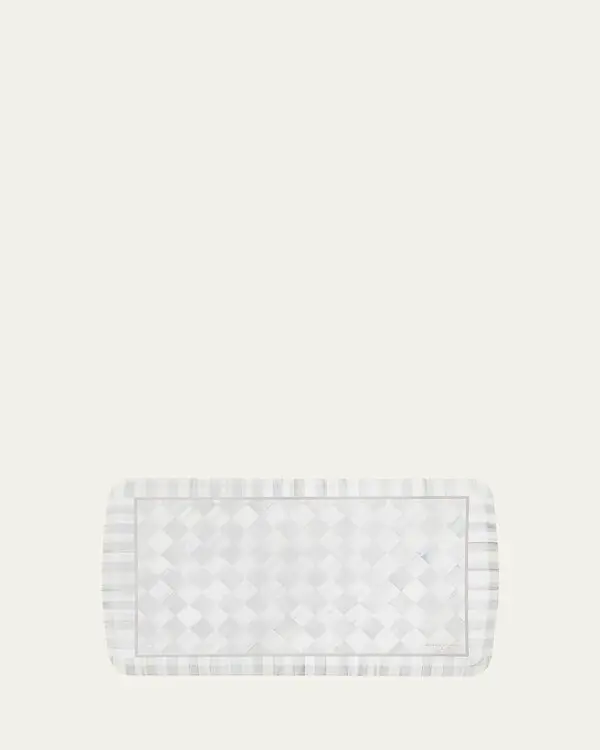 MACKENZIE-CHILDS Sterling Check Gel Pro Comfort Mat - One-color