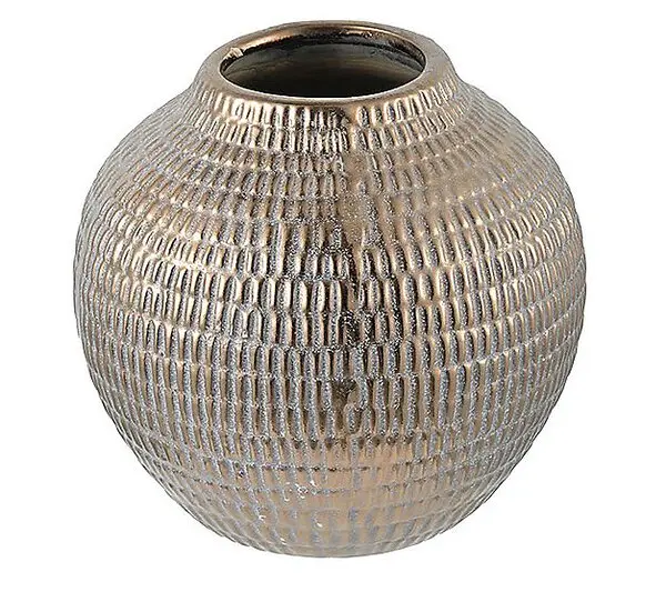 BARBARA KING 6' Ceramic Metallic Pot