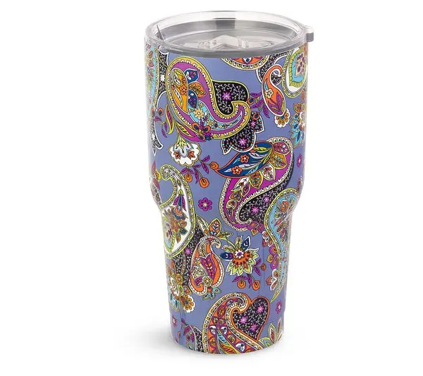 VERA BRADLEY Stainless Steel Large Tumbler - Silver