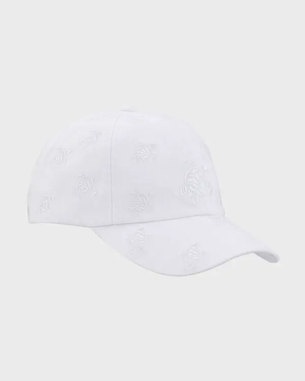 Vilebrequin Embroidered Cap - White