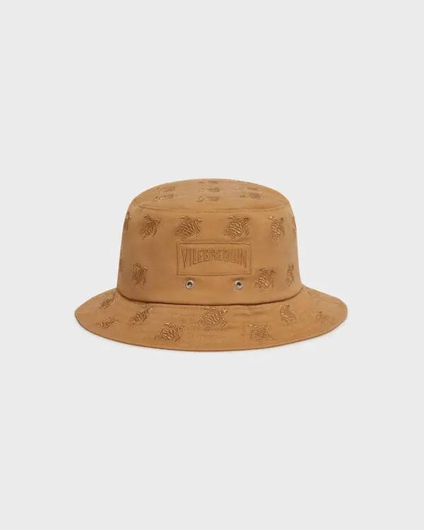 Vilebrequin Embroidered Bucket Hat - Brown