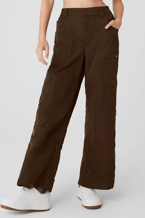 Alo Yoga High-waist Ski-moto Puffer Pants