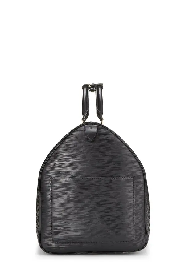 LOUIS VUITTON Epi Keepall 55 Travel Bag - Black