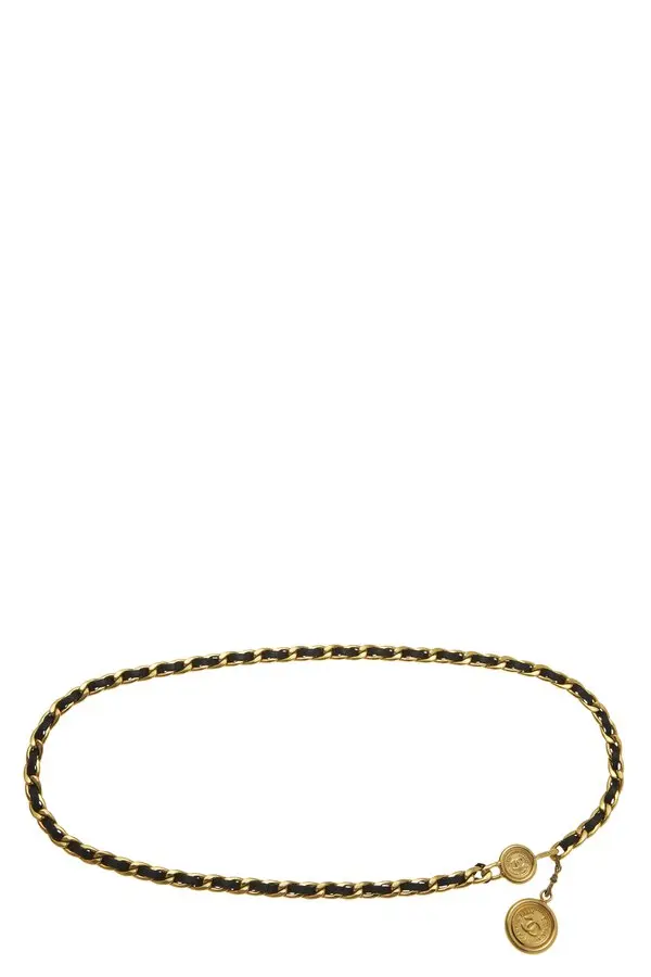 Chanel Tone 'cc' Chain Belt - Gold