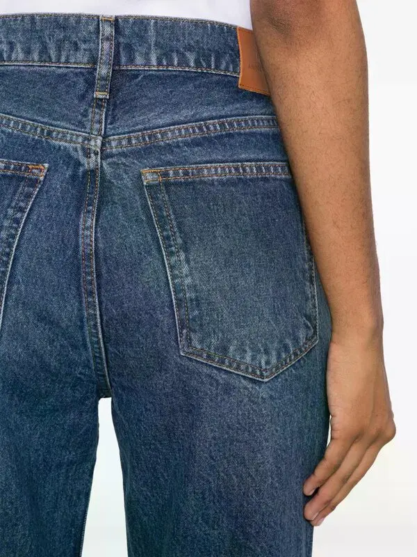ANINE BING Olsen High-rise Straight-leg Jeans