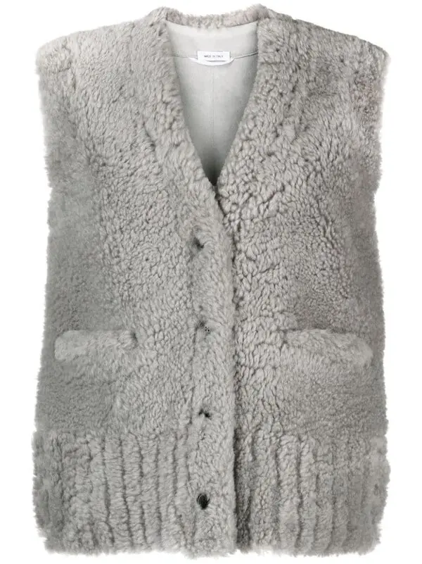 Thom Browne Shearling Gilet