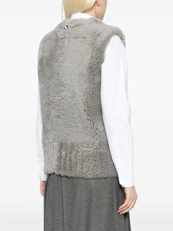 Thom Browne Shearling Gilet