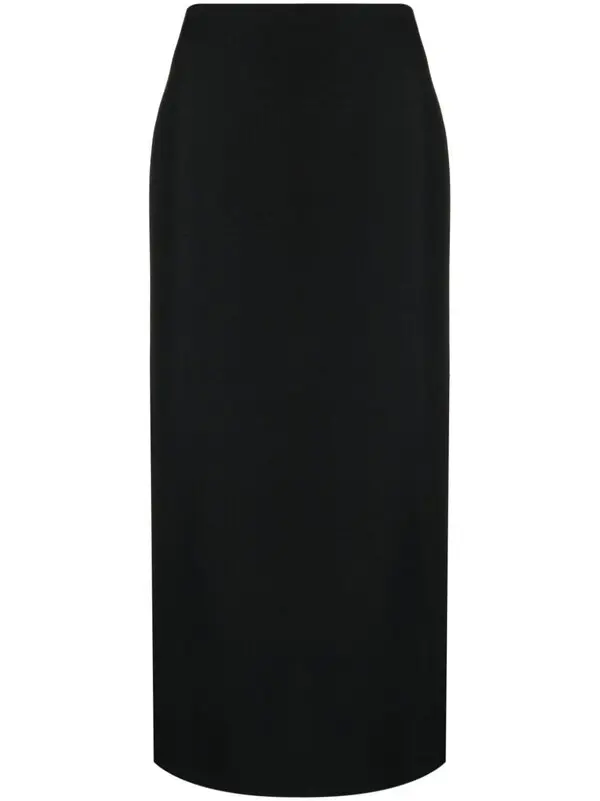 Valentino Garavani Rear-slit Midi Skirt