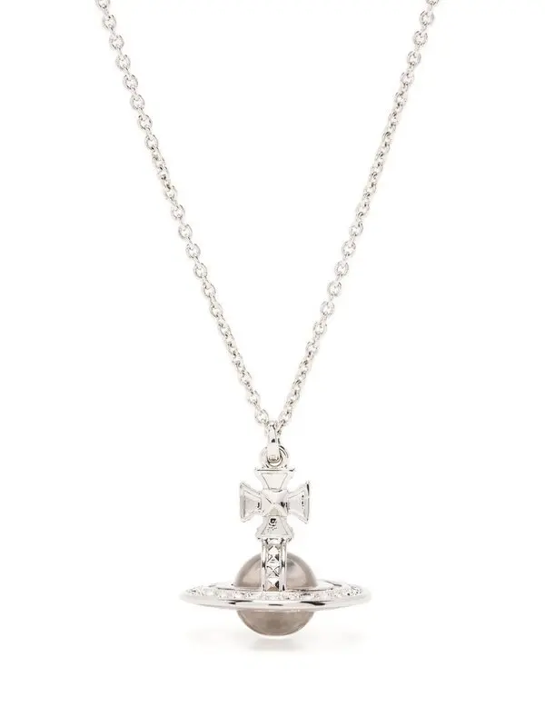 VIVIENNE WESTWOOD Orb Pendant Necklace - Silver