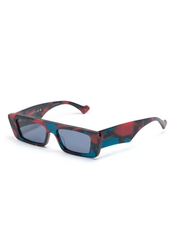 Gucci Rectangle-frame Sunglasses