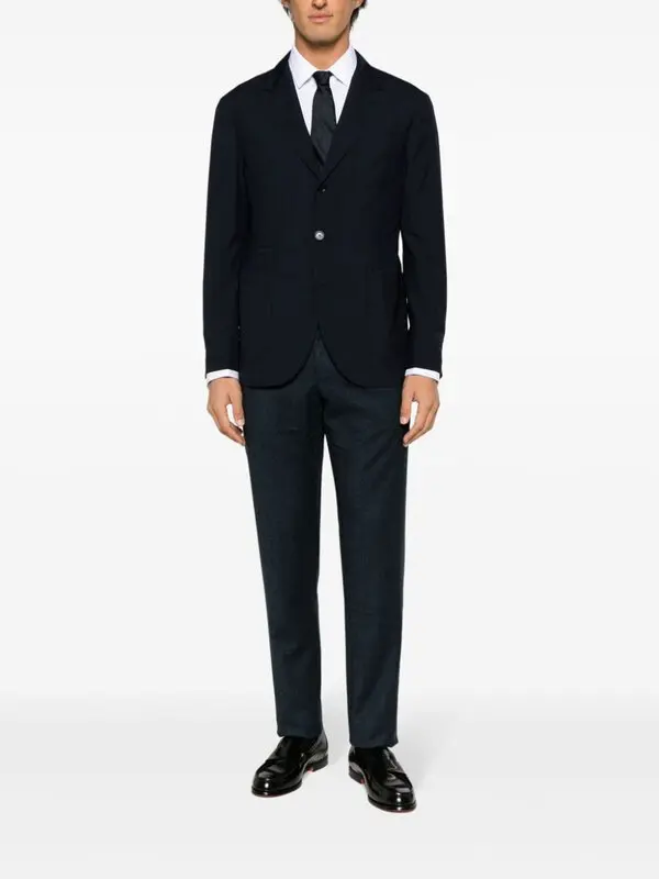 Canali Tailored Wool Trousers