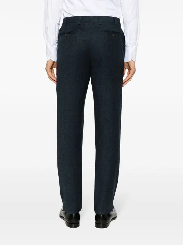 Canali Tailored Wool Trousers