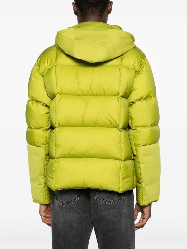 TEN C Tempest Combo Down Jacket - Green