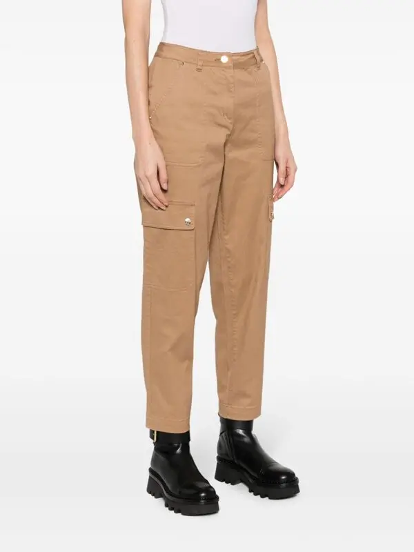 Michael Kors Tapered Organic Cotton Cargo Trousers