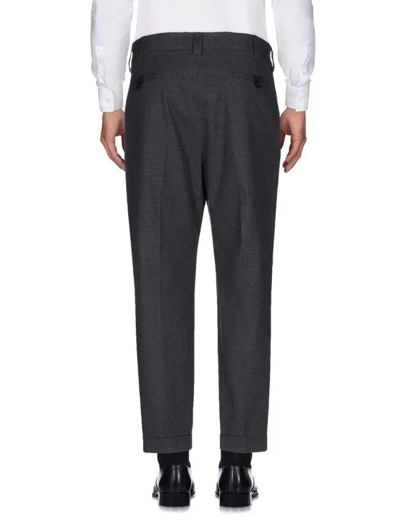 Dolce & Gabbana Houndstooth Straight-leg Pants - Grey