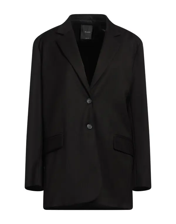 Pinko Single-breasted Blazer - Black