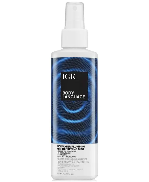 IGK Body Language Rice Water Plumping & Thickening Mist - No Color